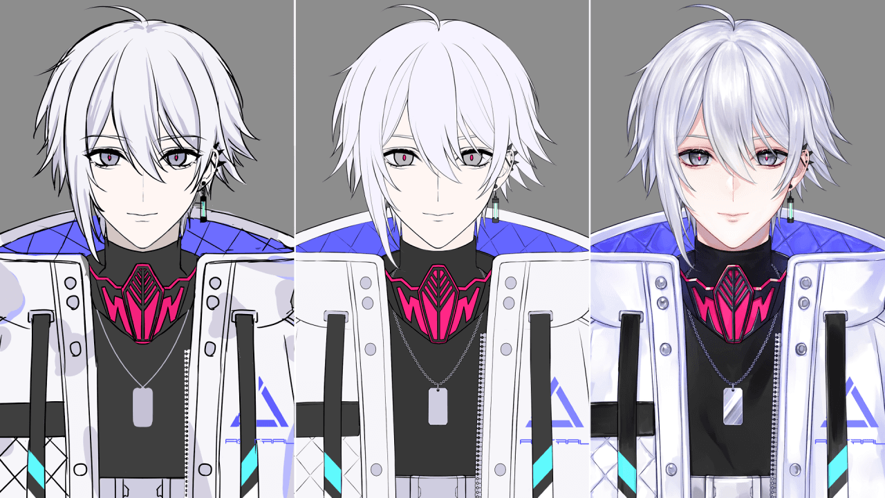 生命を吹き込むVtuber立ち絵パーツ分けマニュアル | POSEMANIACS - Royalty free 3d pose ...